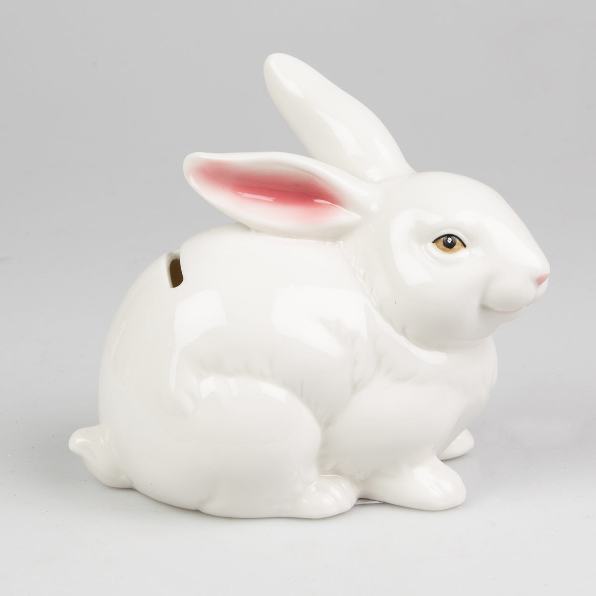 WHITE BUNNY RABBIT MONEY BOX – Fox + Feather