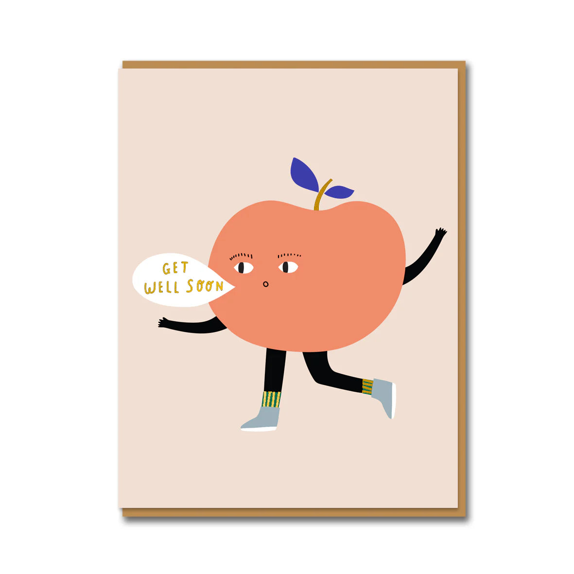 Get Well Soon Greeting Card – Fox + Feather